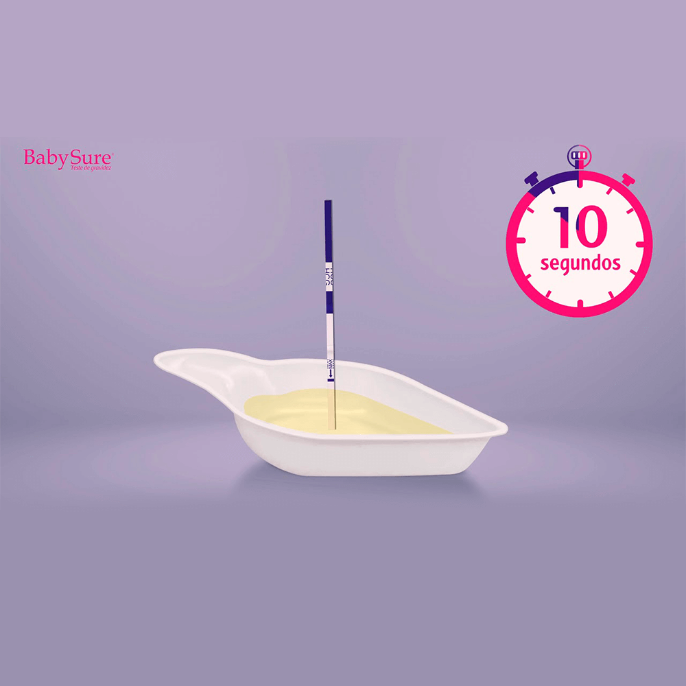 Teste de Gravidez Baby Sure Prime União Química