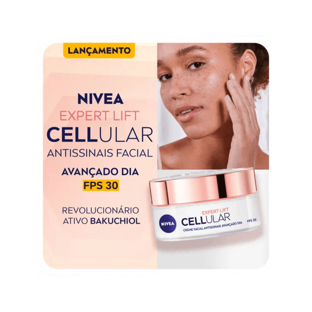 Nivea Creme Facial Antissinais Avançado Dia CELLULAR 50g