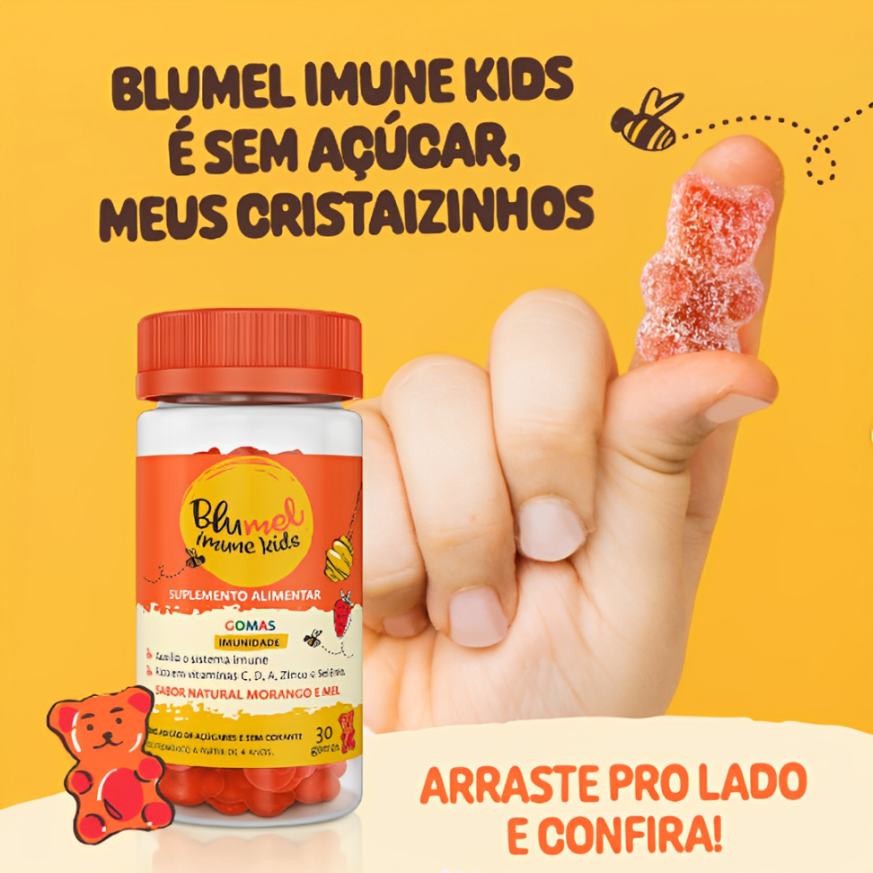 Suplemento Alimentar Blumel Imune Kids 30 Gomas
